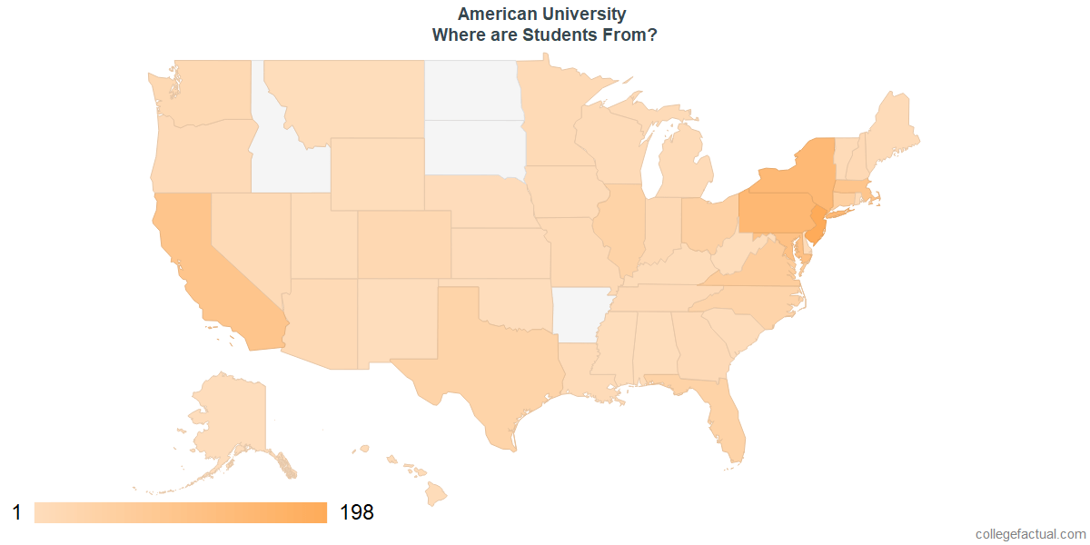 American University Diversity: Racial Demographics & Other Stats