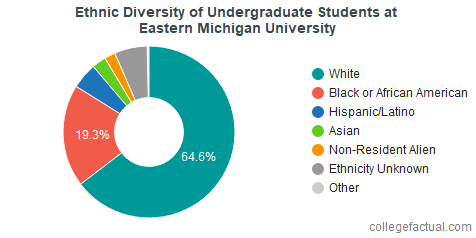 Eastern Michigan University Diversity: Racial Demographics & Other Stats