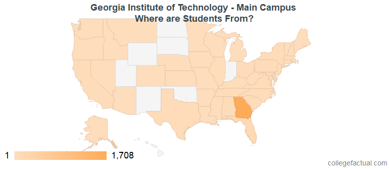 Georgia Institute of Technology - Main Campus Diversity: Racial ...