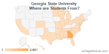 Georgia State University Diversity: Racial Demographics & Other Stats
