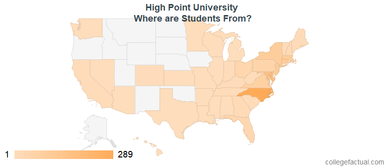 High Point University Diversity: Racial Demographics & Other Stats