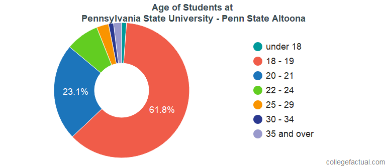 Pennsylvania State University - Altoona Diversity: Racial Demographics ...