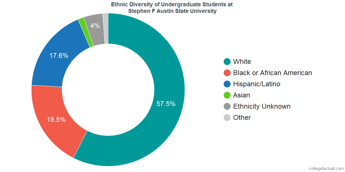 Stephen F Austin State University Diversity: Racial Demographics ...