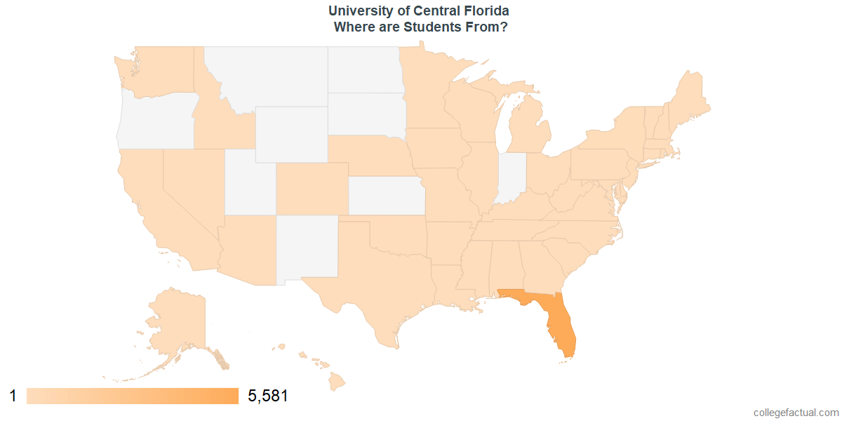 University of Central Florida Diversity: Racial Demographics & Other Stats