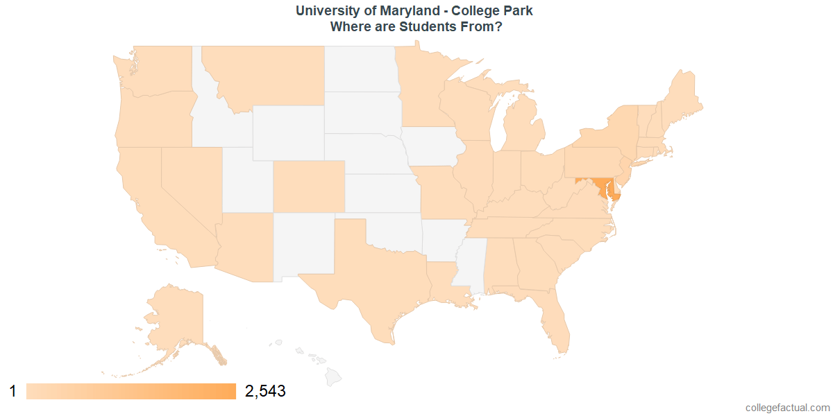University of Maryland - College Park Diversity: Racial Demographics ...