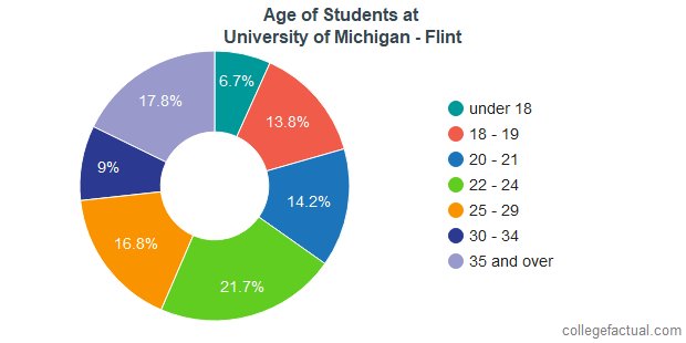University of Michigan - Flint Diversity: Racial Demographics & Other Stats