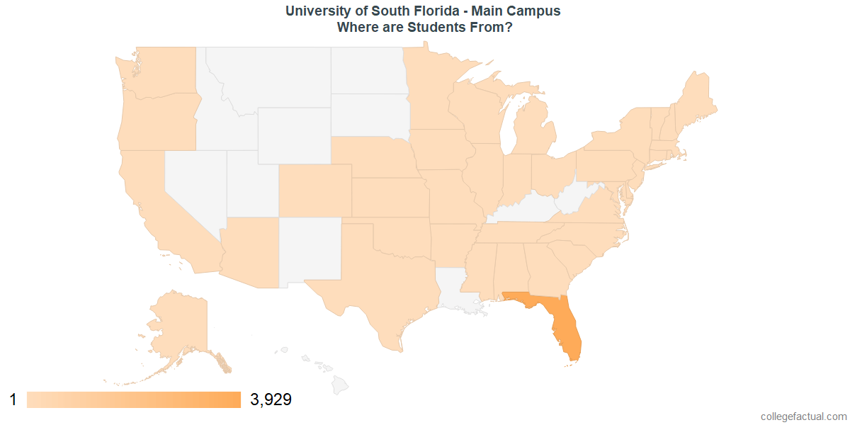 University of South Florida - Main Campus Diversity: Racial ...
