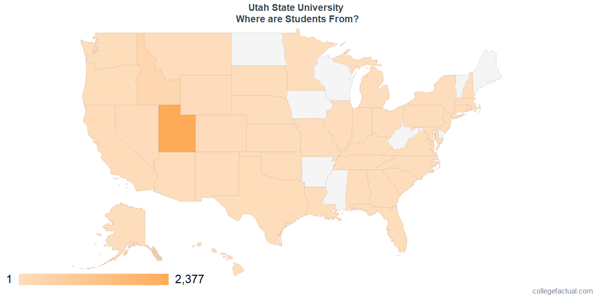 Utah State University Diversity: Racial Demographics & Other Stats