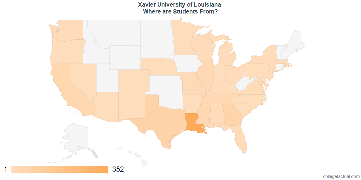 Xavier University of Louisiana Diversity: Racial Demographics & Other Stats